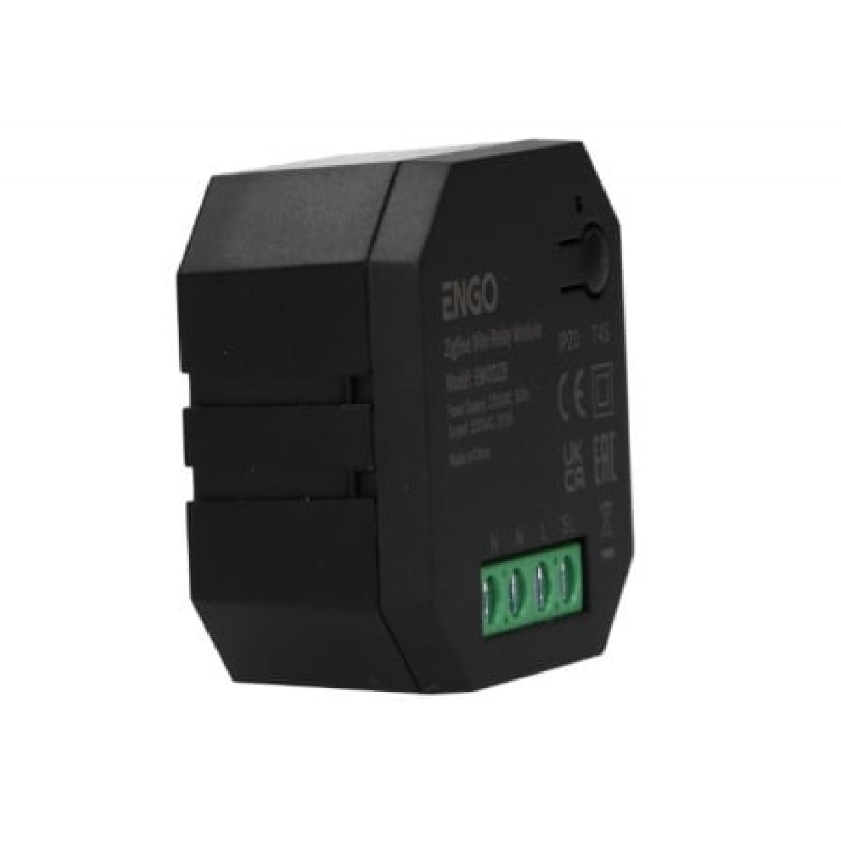 Mini modul de releu ENGO ZigBee cu caracteristică repetitor, ieșire 230V (ENGEMODZB)